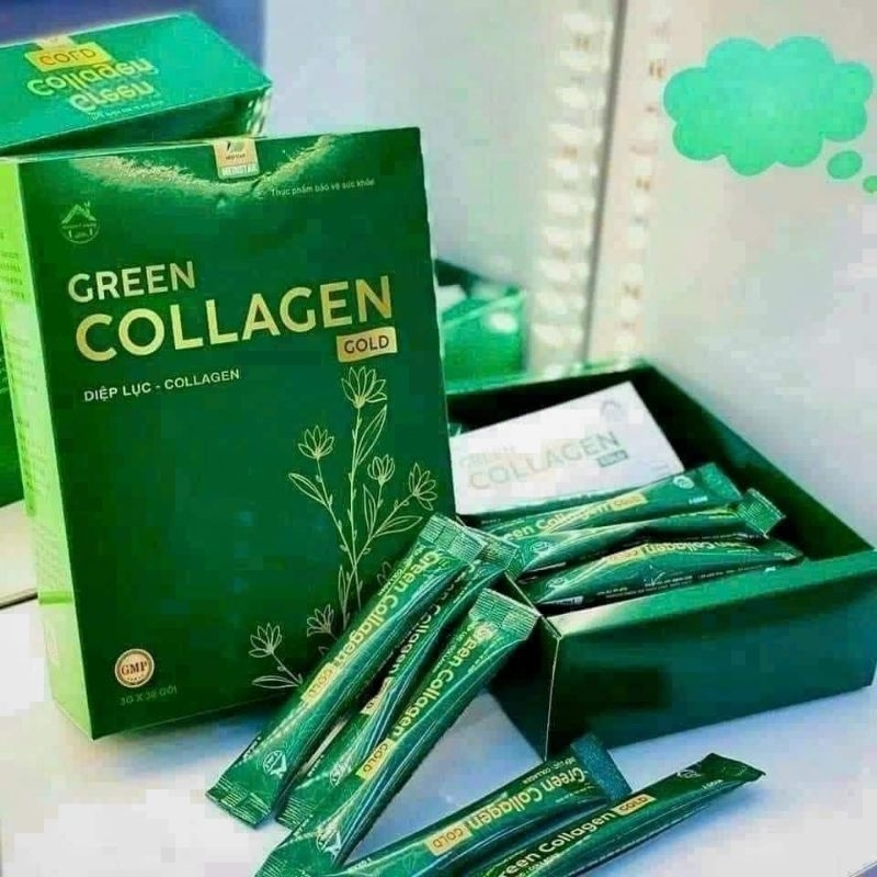Chlorophyll COLLAGEN GREEN GOLD NEW MODEL genuine available | Shopee ...