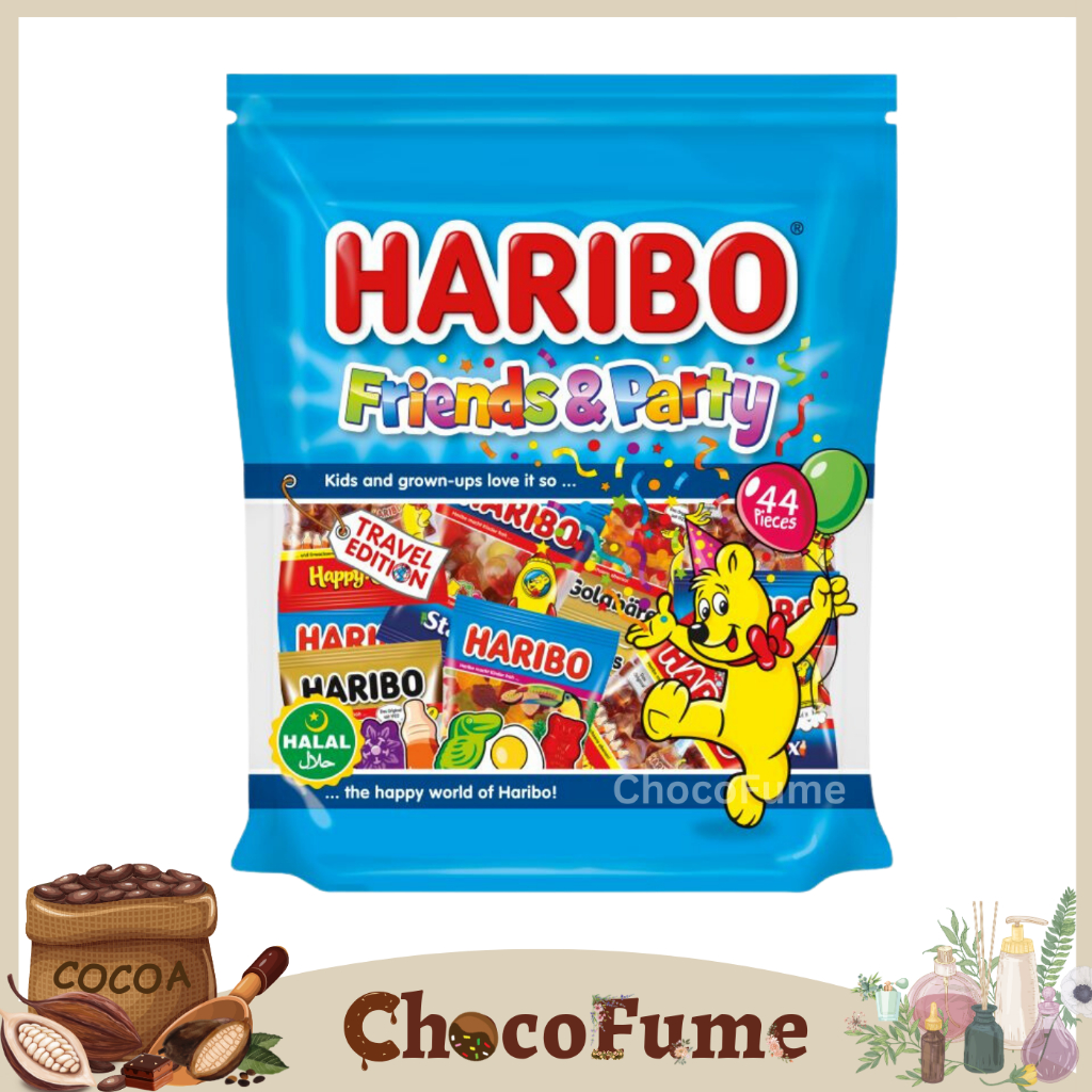 Haribo Gummy Candy Friends & Party 649g | Shopee Malaysia