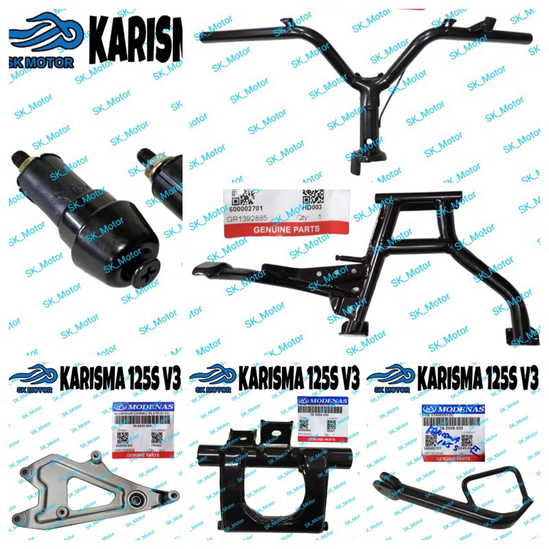 Modenas KARISMA 125S 125 S V3 Original Handle Bar Hander Balancer ...
