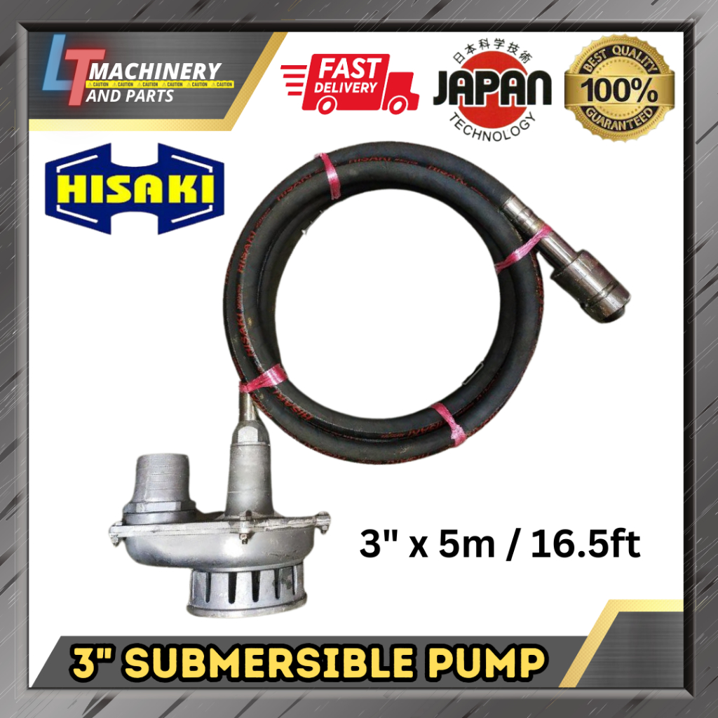 HISAKI Submersible Pump 3” Sub Pump Engine JHIP3S | Shopee Malaysia