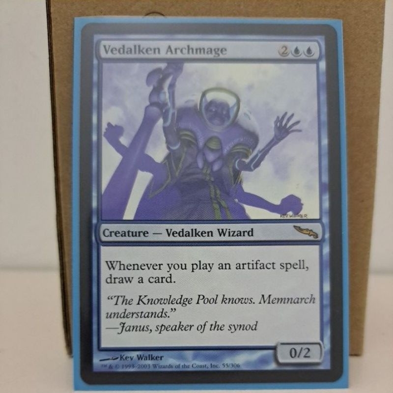 [MTG] Vedalken Archmage (Mirrodin)(Rare) | Shopee Malaysia