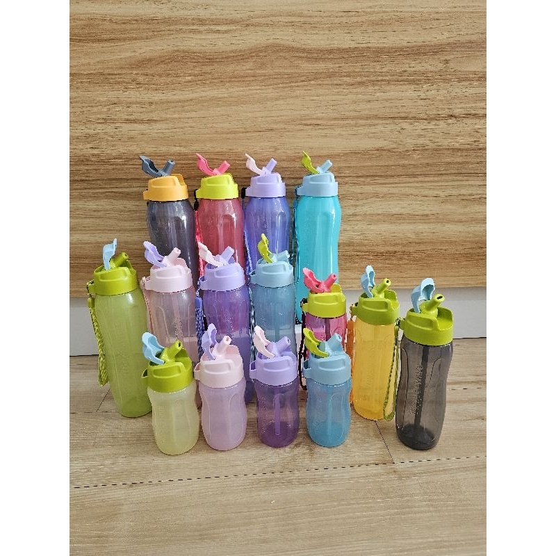 Tupperware Eco Bottle Straw 310ml / 500ml / 750ml / 1L / 1.5L | Shopee ...