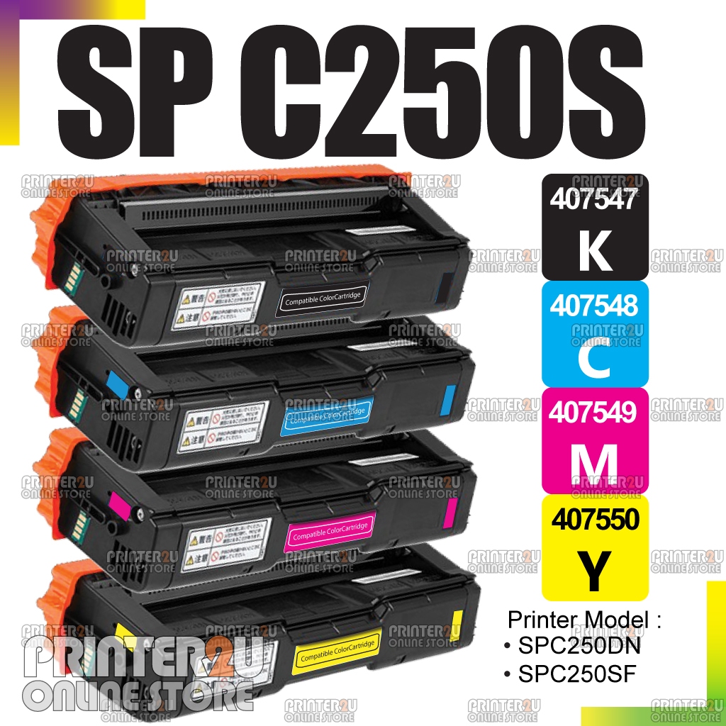 SPC250S Compatible Ricoh Aficio SPC250S SP C250S C250SF C250DN C250 SPC250 S SF DN SPC250S ...
