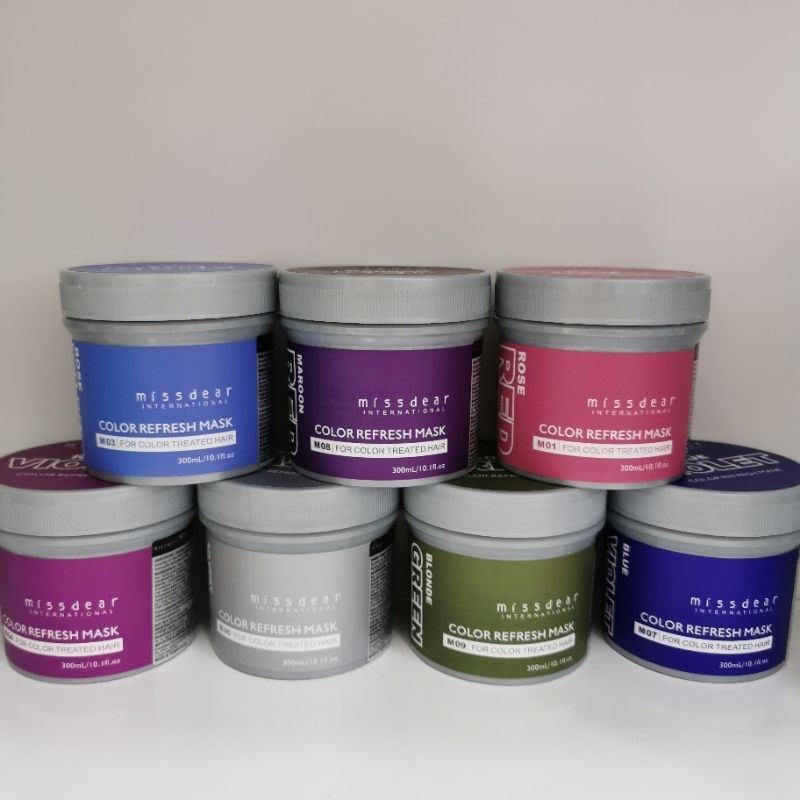 Missdear Color Refresh Mask 300ml Hair Mask | Shopee Malaysia