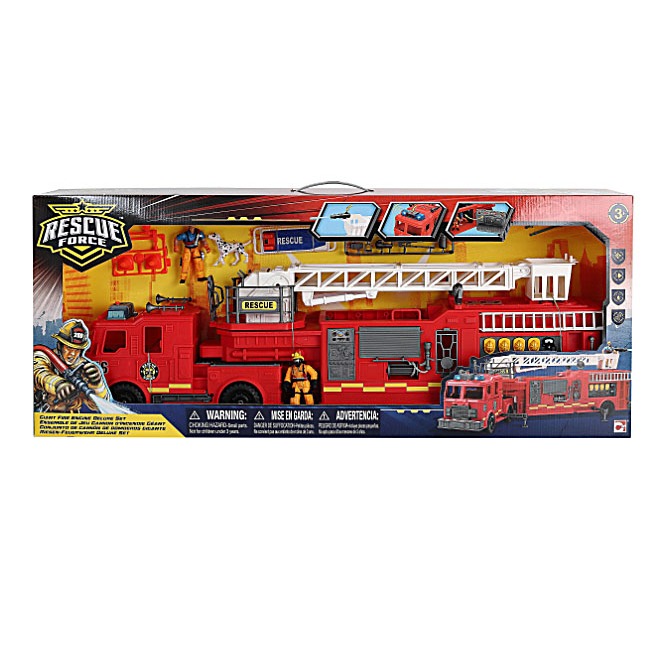 Rescue Force Giant Fire Engine Deluxe Set | Shopee Malaysia