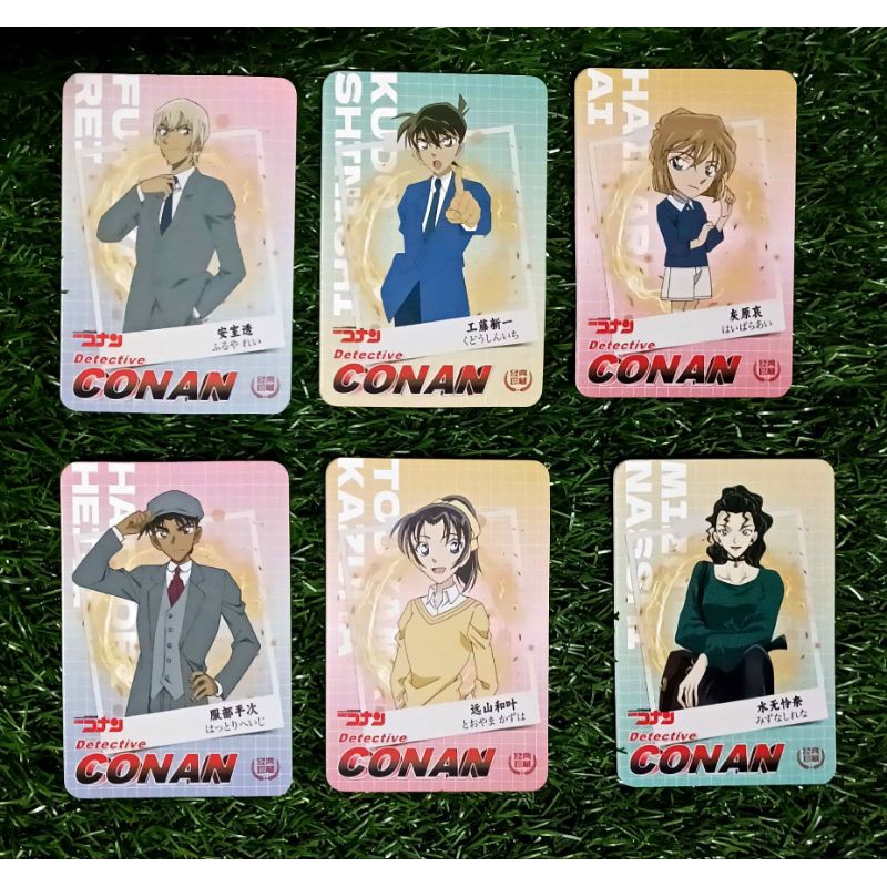 Detective Conan Collection Cards Shinichi Kudo Tooru Amur/Rei Furuya ...
