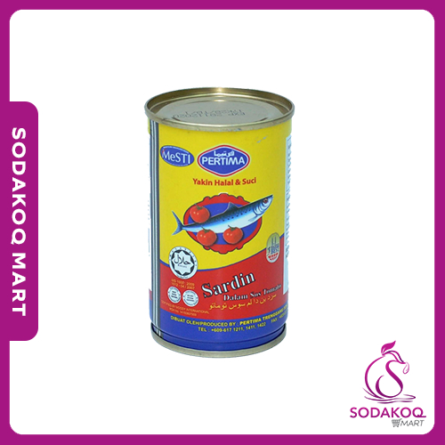 PERTIMA Sardin Sos Tomato (155g) | Shopee Malaysia