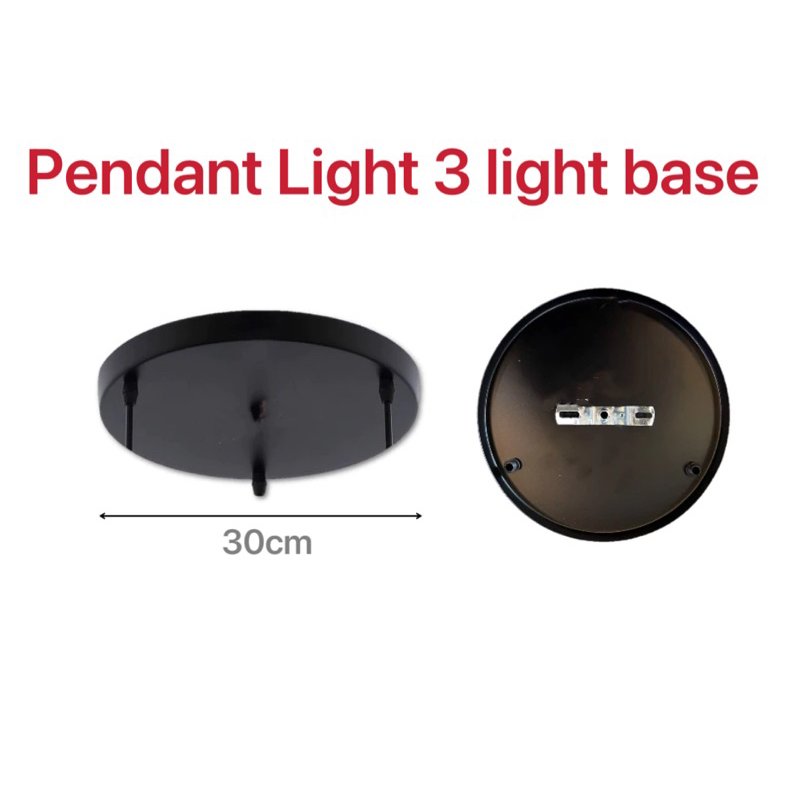 Ceiling Light Plate Ceiling Lamp Base Pendant Light Hanging Light Round ...