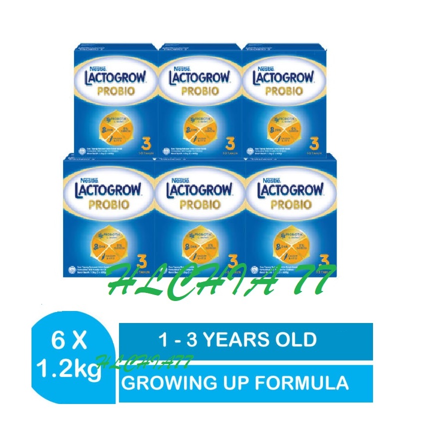 LACTOGROW Probio Step 3 (1.2kg x 6) | Shopee Malaysia