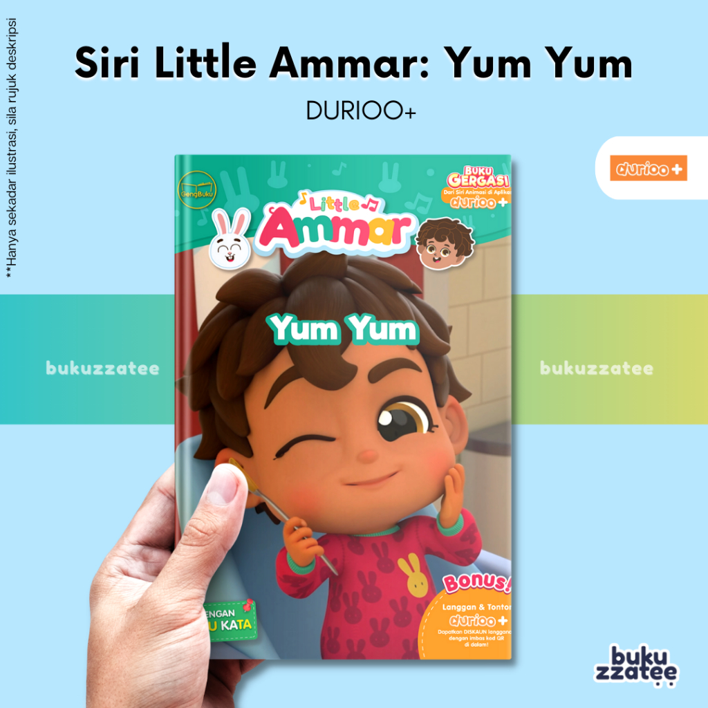 (Buku Saiz Gergasi) Siri Little Ammar: Yum Yum | Durioo + Bergambar ...