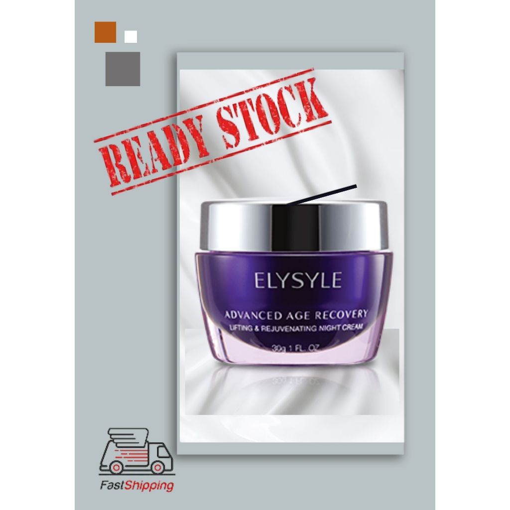 ELKENS Advanced Age Recovery Lifting & Rejuvenating NightCream (30g) | Shopee Malaysia