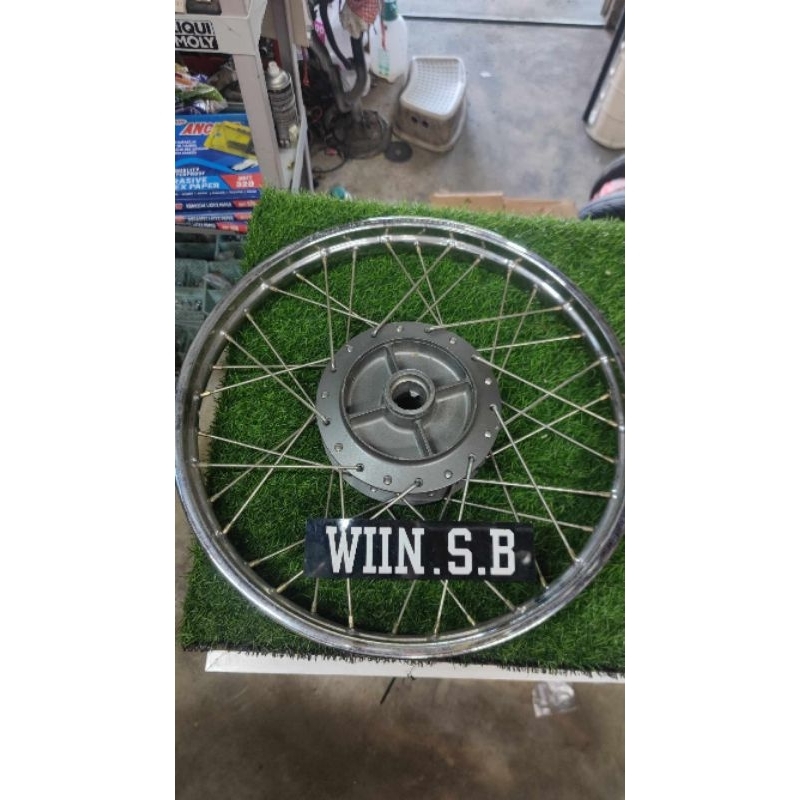 LC135 SRL110 115 REAR ONLY FULL SET STD RIM LIDI KUNG BESI | Shopee ...