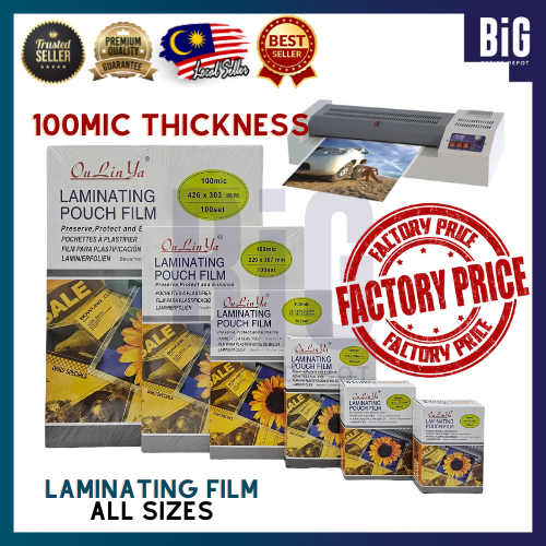 【READY STOCK】LAMINATING FILM A3 A4 A5 A6 | LAMINATE MACHINE | LUCKYSTAR ...