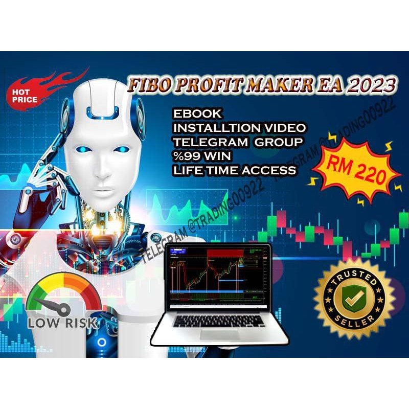 Fibo Profit Maker indicator & Expert Advisor 2023 | Shopee Malaysia