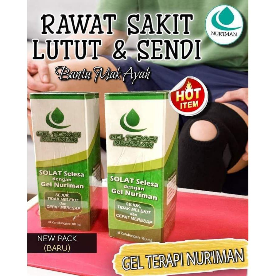 🔥 Gel Lutut Nuriman🔥 GEL TERAPI LUTUT DAN SENDI NURIMAN ubat gout ...