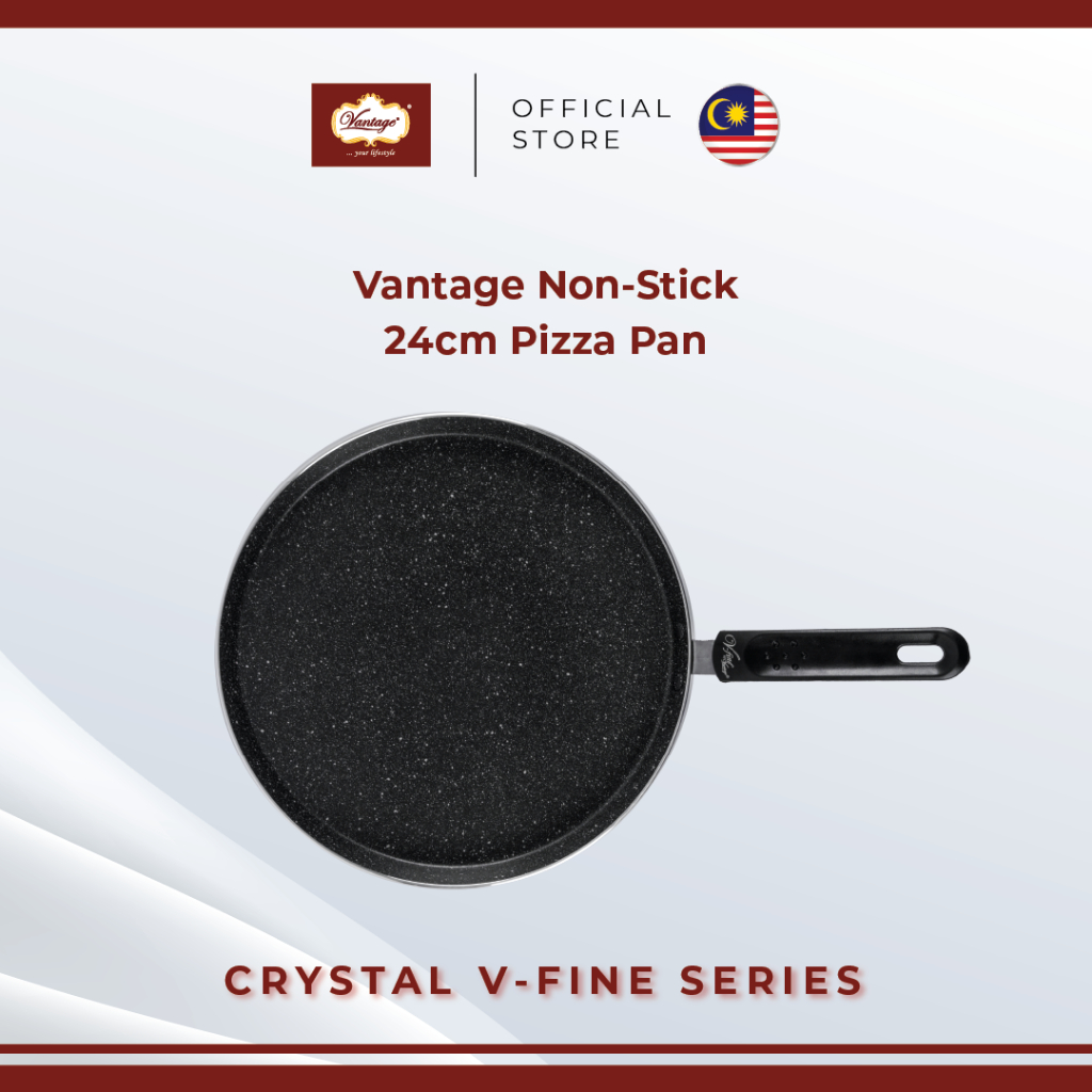 Vantage Crystal V-Fine Pizza Pan (24cm) | Shopee Malaysia