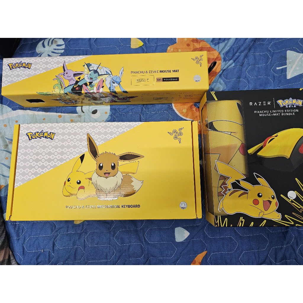 Razer pikachu and eevee mechanical keyboard | Shopee Malaysia