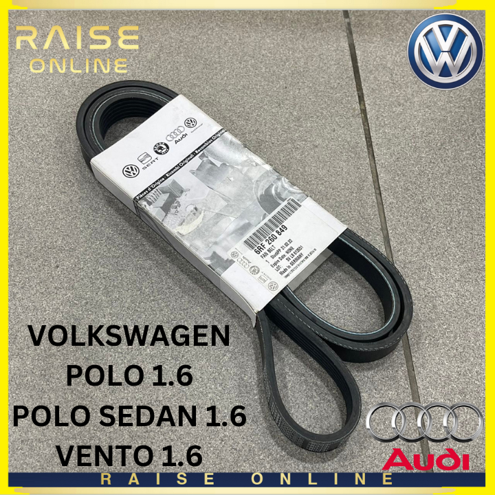 ( 100% ORIGINAL ) VOLKSWAGEN POLO 1.6 POLO SEDAN 1.6 VENTO 1.6 FAN BELT ...