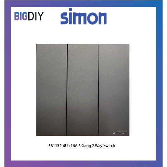 SIMON[European Brand] M3 Series Black Switch / Switches & Socket Outlet ...