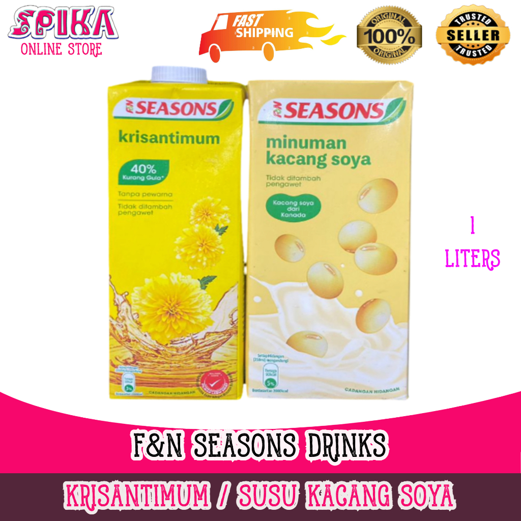 F&N SEASONS DRINKS 1LITERS | Shopee Malaysia