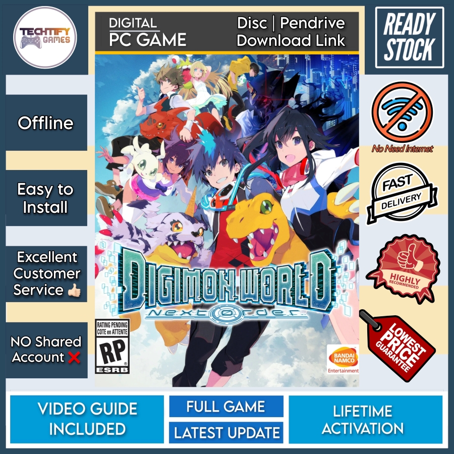 [PC Game] Digimon World Next Order - Offline [Disc | Pendrive ...