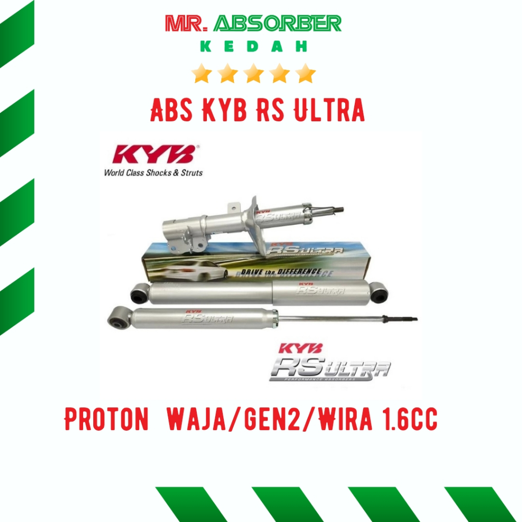 PROTON WAJA/GEN 2/WIRA 1.6CC ABSORBER KYB RS ULTRA | Shopee Malaysia