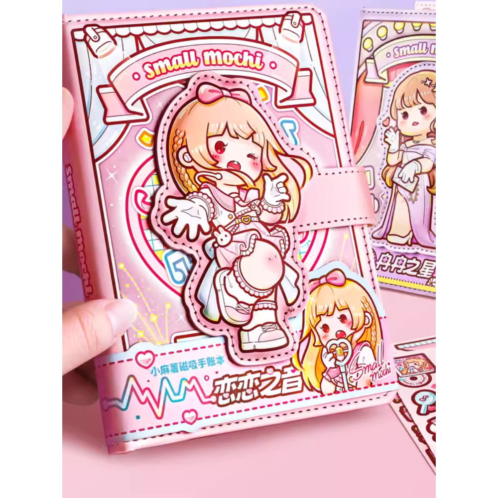 小麻薯磁吸手帐本 Small Mochi Magnetic Note Book | Shopee Malaysia