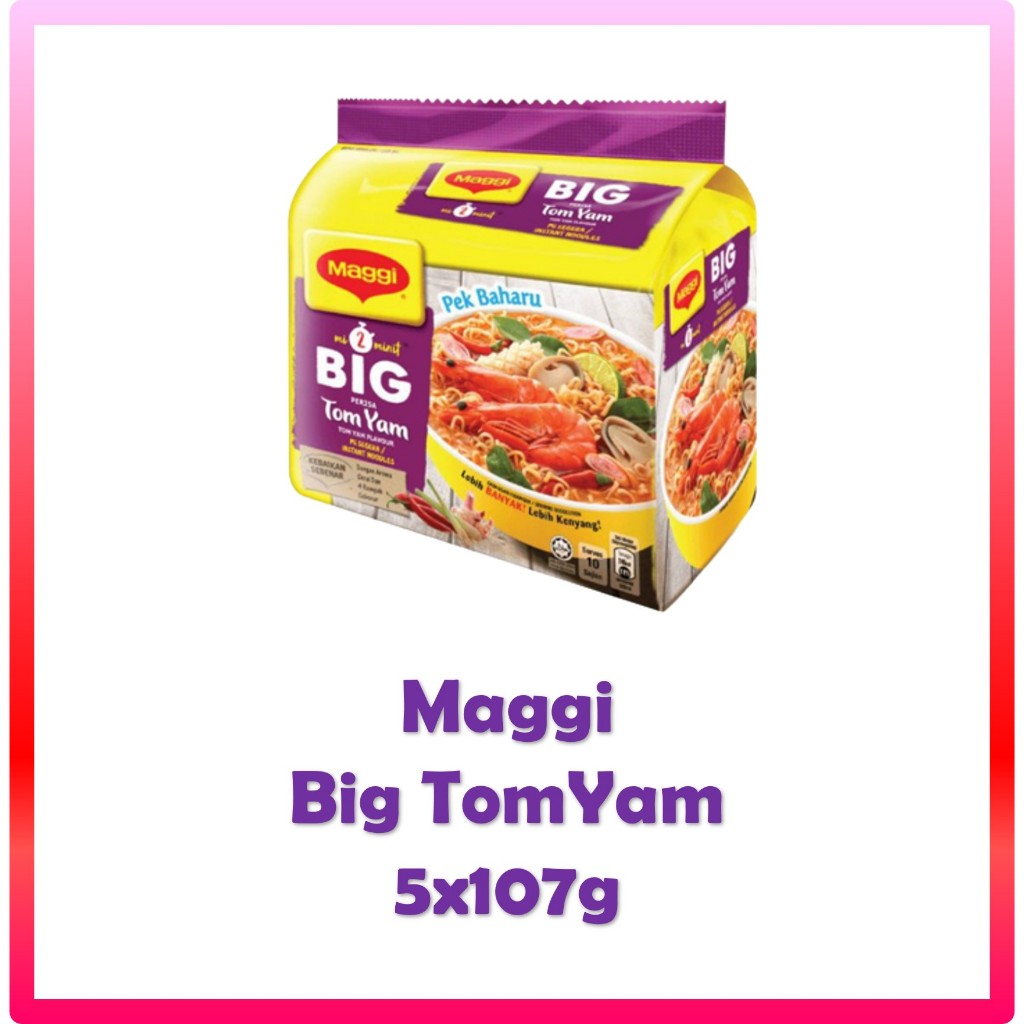 MAGGI Big Curry 5x106g Maggi Big Kari / Big Ayam 5x108g / Big Tom Yam ...