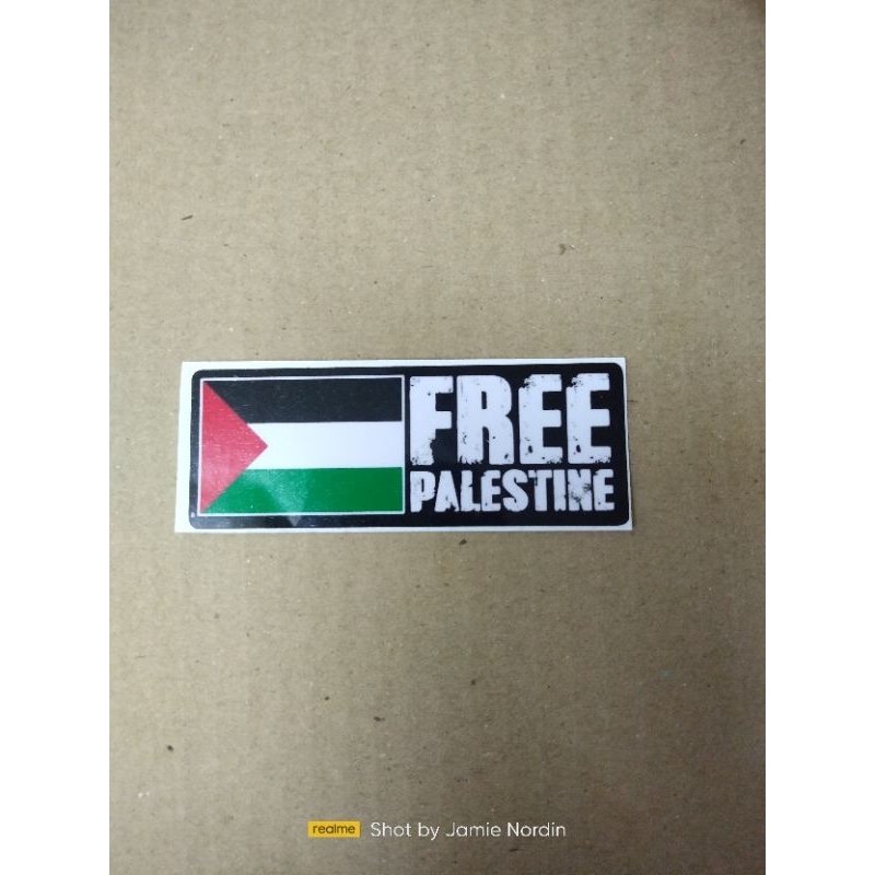 Sticker free Palestine untuk motor bike Yamaha Honda Kawasaki BMW ...