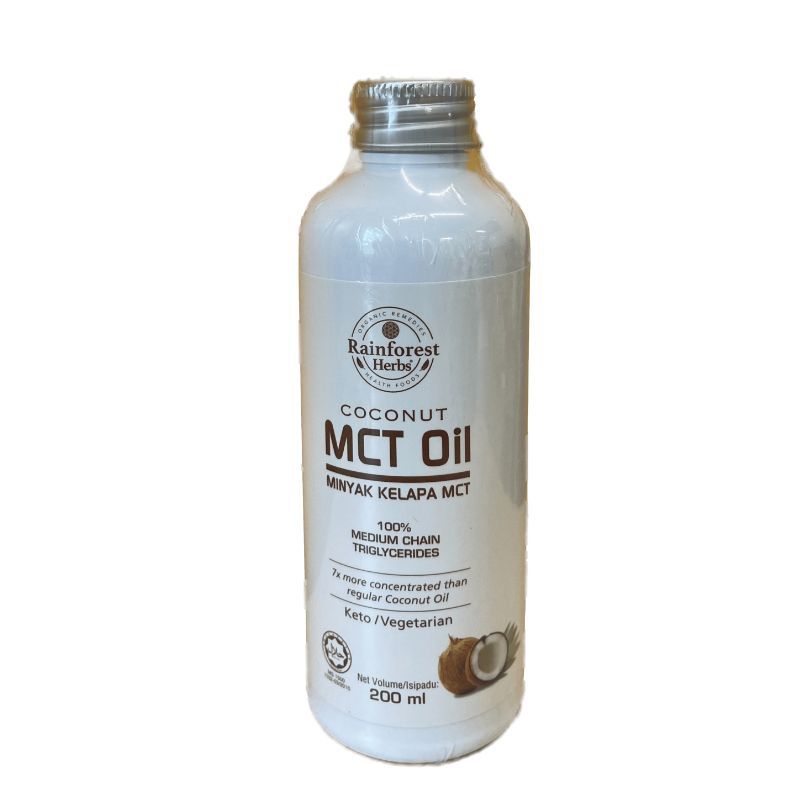 Rainforest Herbs Coconut MCT Oil | Intelligen C8 HALAL Minyak Kelapa MCT | Shopee Malaysia