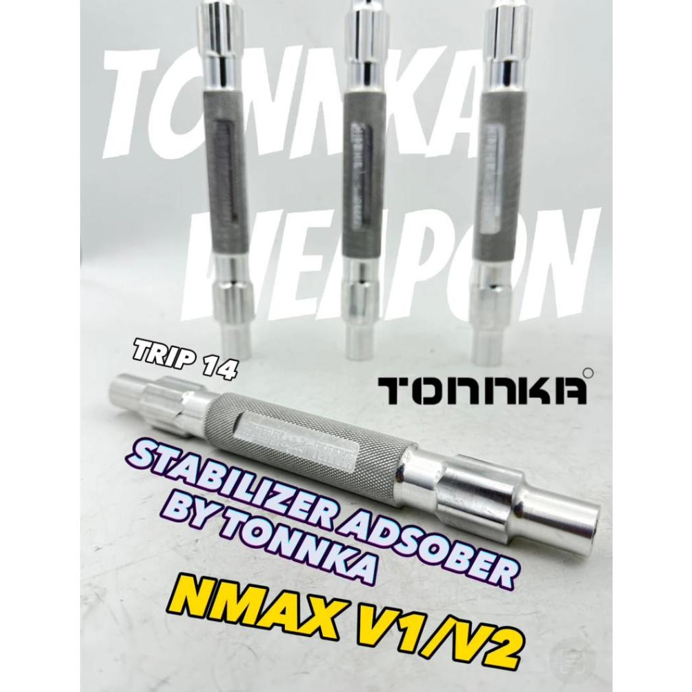 NMAX155 V2 / NMAX 155 V2 TONNKA Absorber Stabilizer Bar/ Strut Bar ...