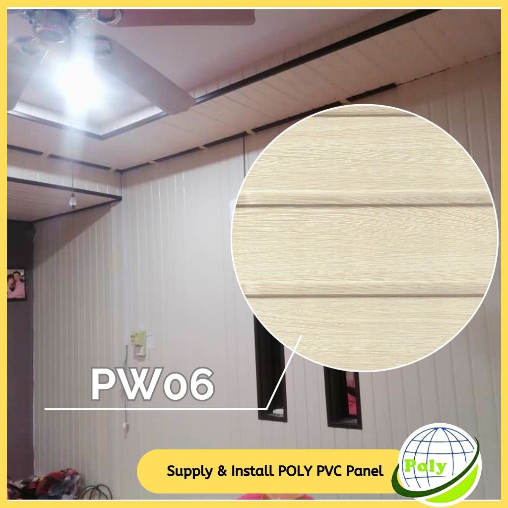 🔥 10 FT PVC Ceiling Wall Panel 🔥 Home Ceiling/Wall Waterproof 30cm x 8mm (Ready Stock) | Shopee ...