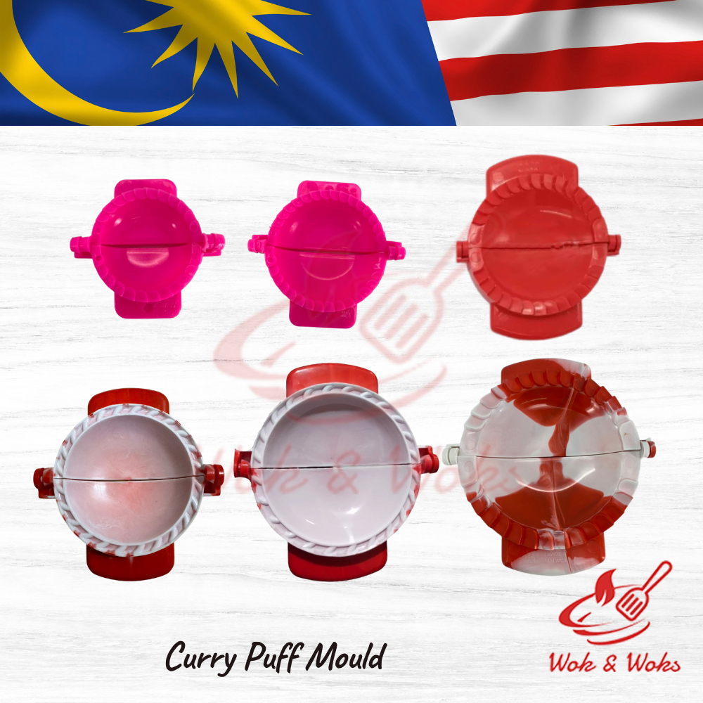 NCI Brand Plastic Curry Puff Mould / Acuan Plastik Kari Pap Jenama NCI ...