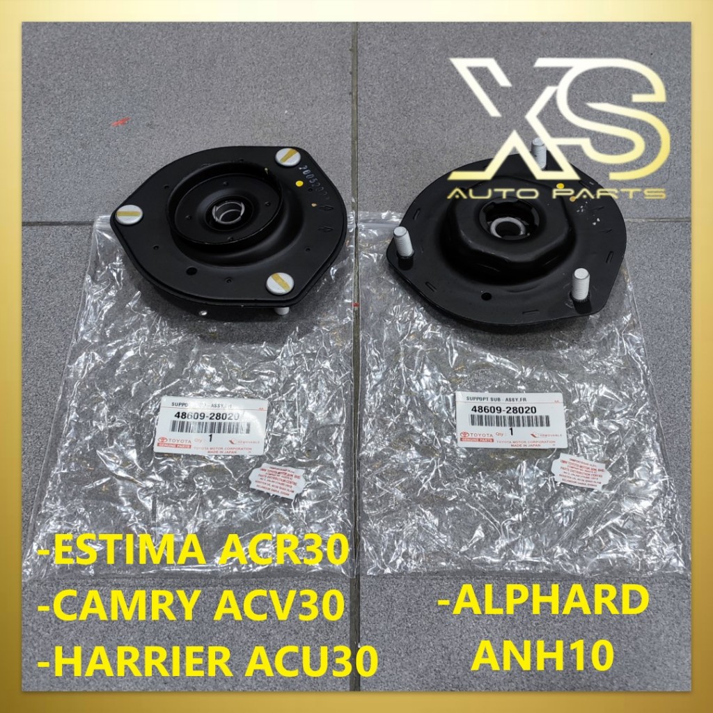 100% ORIGINAL TOYOTA FRONT ABSORBER MOUNTING ESTIMA ACR30 CAMRY ACV30 ALPHARD ANH10 HARRIER ...