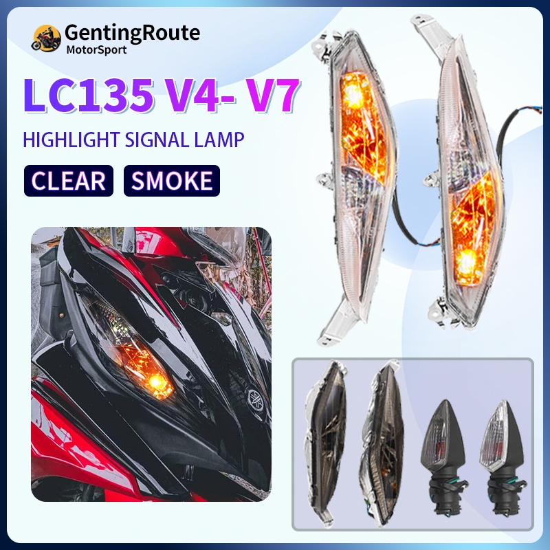 LC135 V4-V7 Front Signal Lamp Light Rear Signal Lamp Depan LC 135 V4 V5 V6 V7 Lampu Dada ...