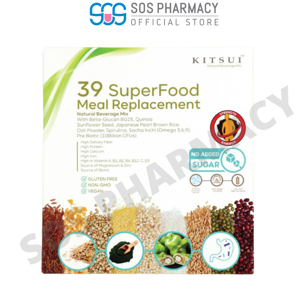 KITSUI 39 SuperFood Meal Replacement (30G x 15 Sachet) | Shopee Malaysia