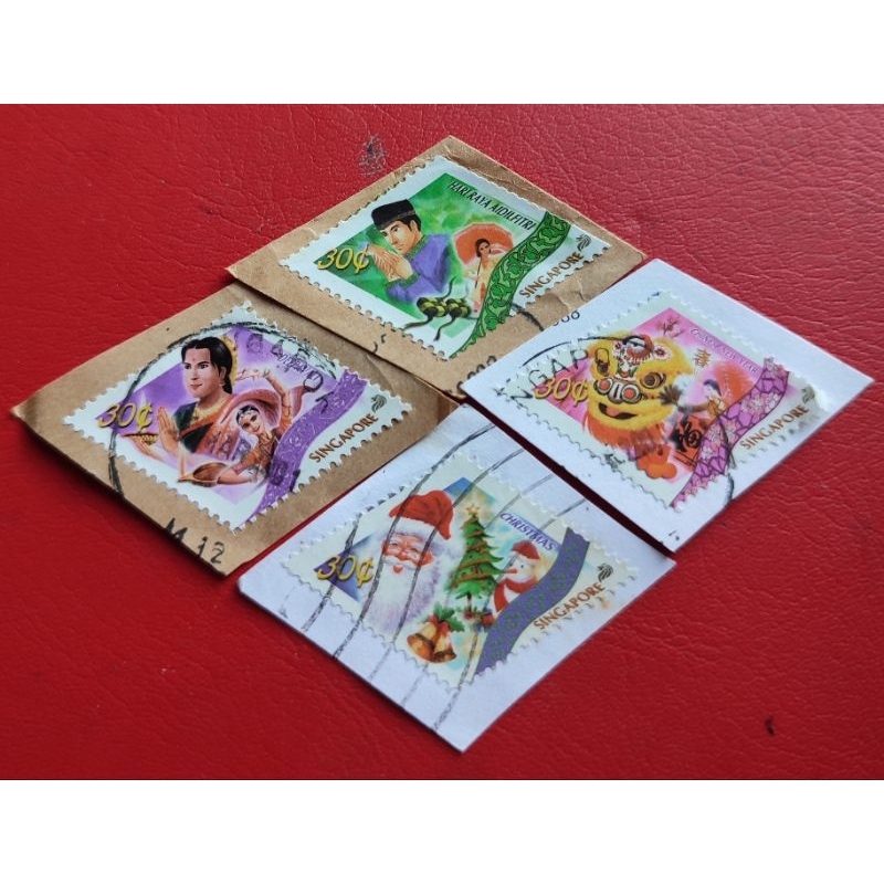 Setem Singapore 2000 Holidays (On Paper) | Shopee Malaysia