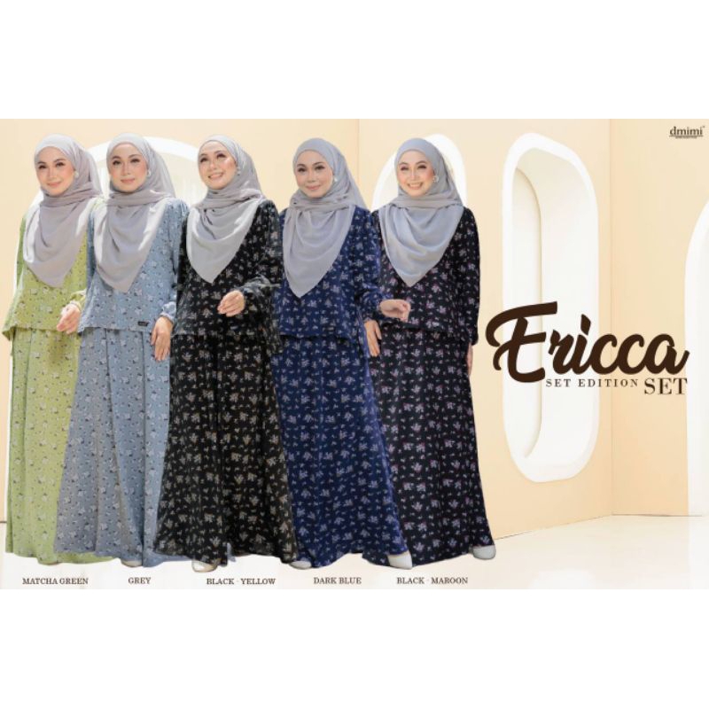💥NEW RELEASE💥 Set Edition | Set Ericca | Shopee Malaysia