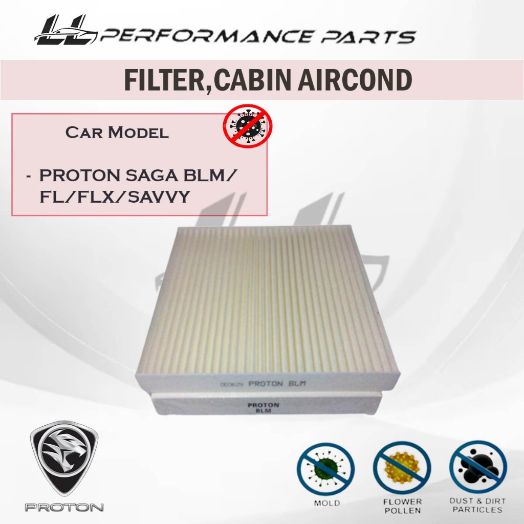 Cabin Air Filter For Proton Saga BLM/FL/FLX/Savvy Air Conditioner ...