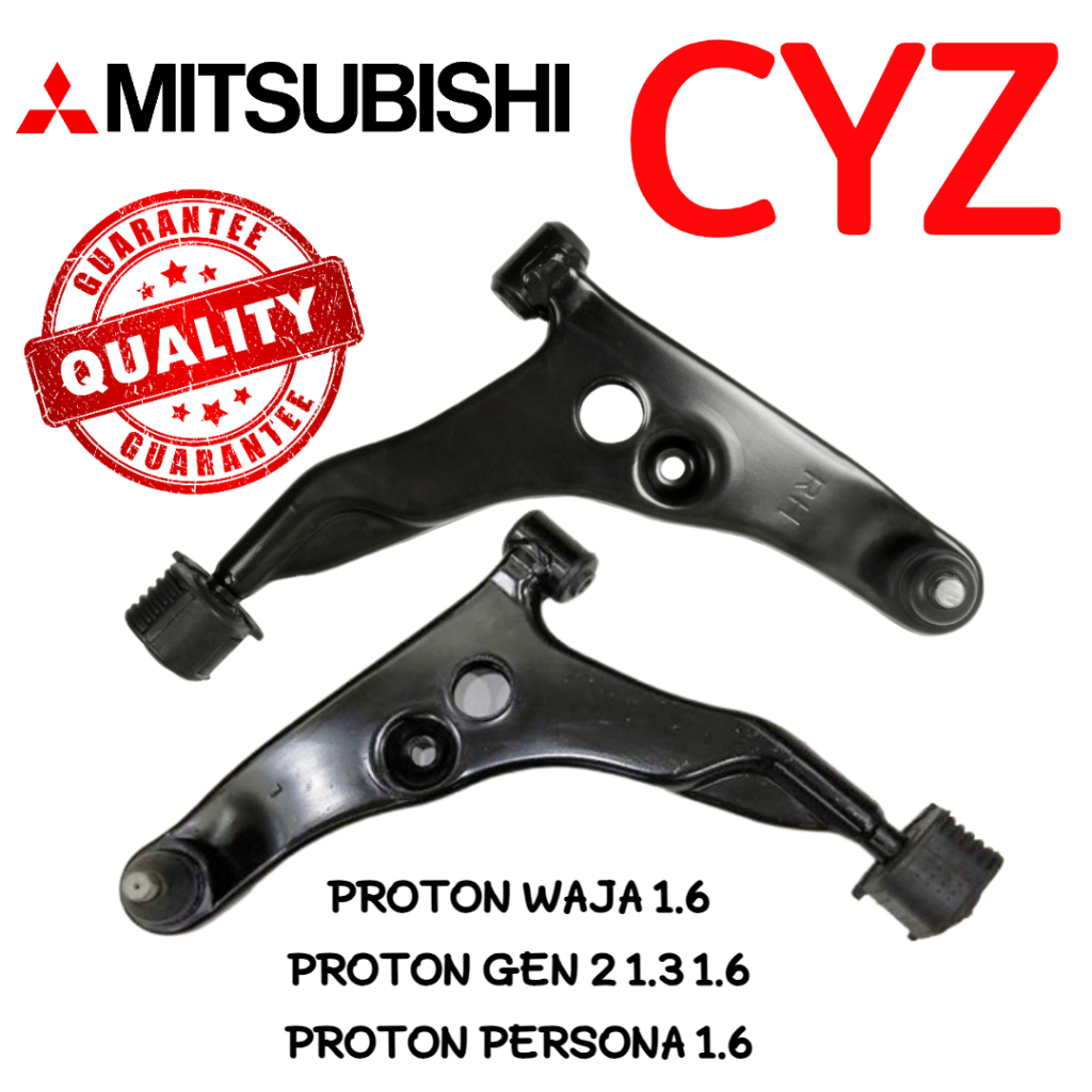 Front Lower Arm Proton WAJA 1.6, GEN 2 1.3 1.6, PERSONA 1.6 (LH + RH ...