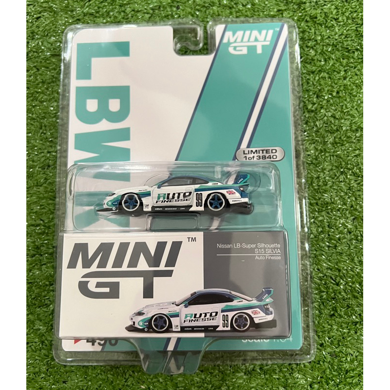 Mini GT 1/64 #490 Nissan LB-Super Silhouette S15 Silvia Auto Finesse ...