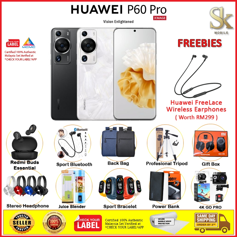 Huawei P60 Pro Smartphone | 8+256GB / 12+512GB | 1 Year Warranty By ...