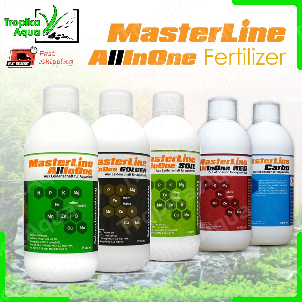MasterLine All in one Fertilizer - boost soil golden red carbon carbo ...