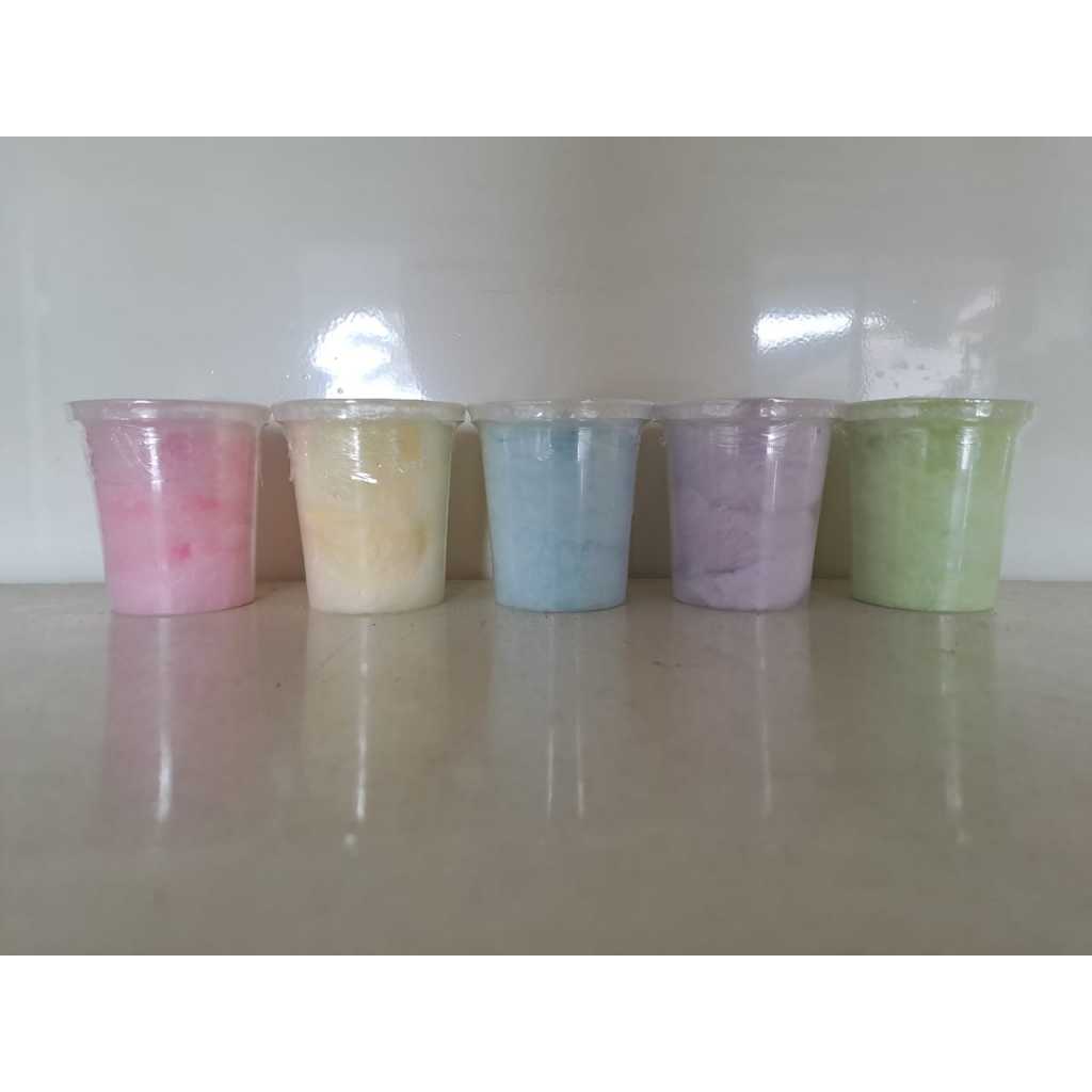 Gula Kapas/Cotton Candy/Candy Floss size 8 oz (flat lid) 100pcs ...