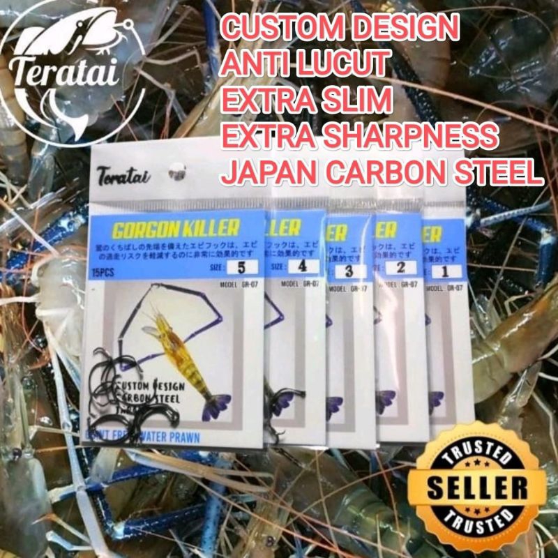 Teratai GORGON KILLER MATA KAIL CUSTOM DESIGN mata kail udang galah ...