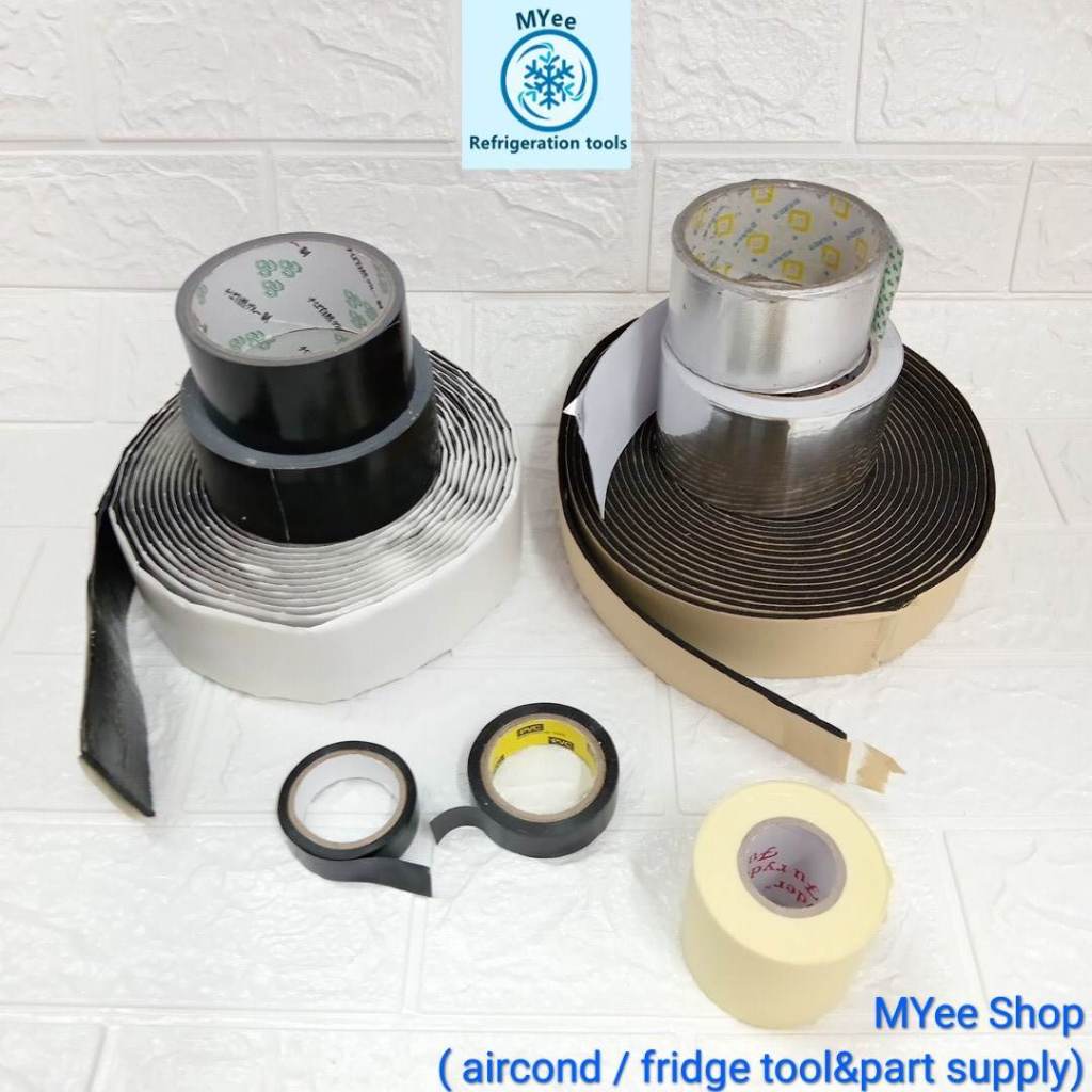 aircond & refrigerator tape black tape / banage tape / foam tape ...