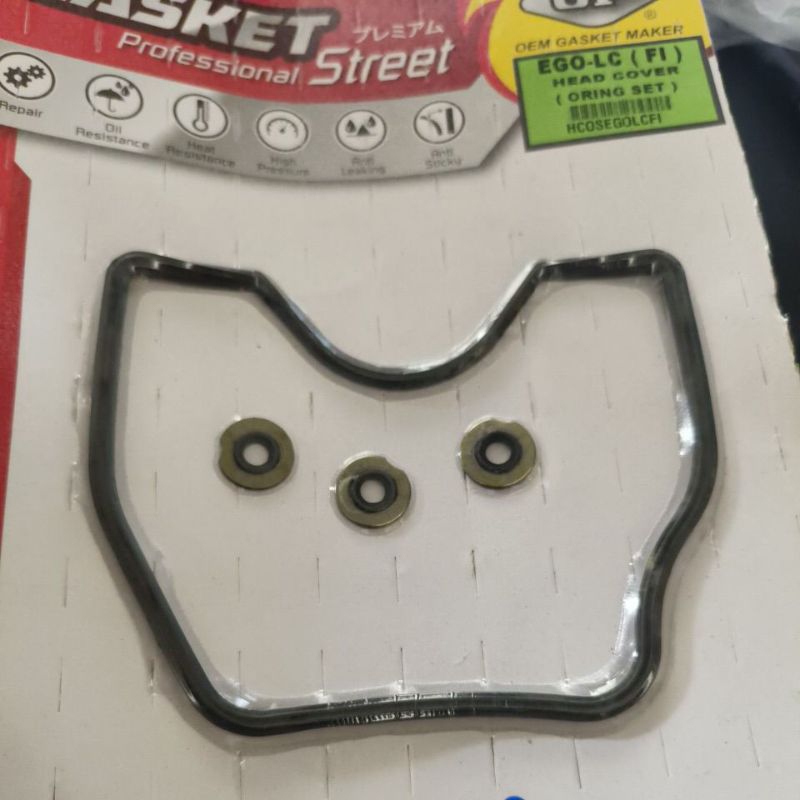 GASKET HEAD COVER HEAD ORING EGO-LC FI OIL SEAL EGO LC OIL SEAL ENJIN ...