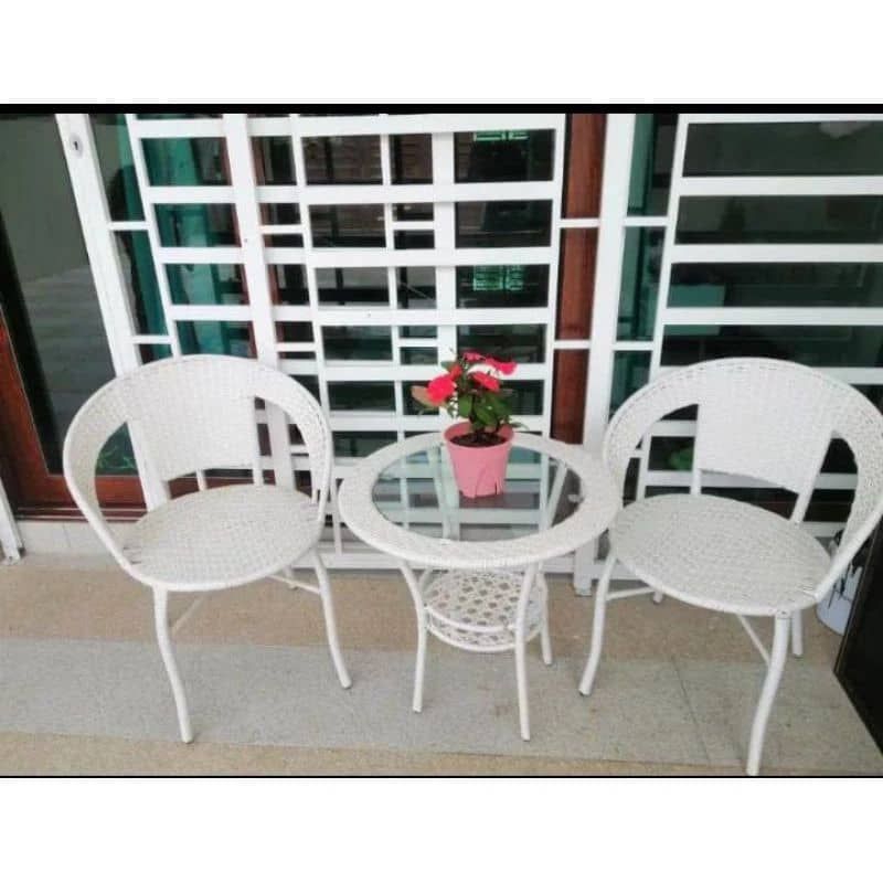 TERMURAH READY STOCK SET KERUSI TAMAN SANTAI CHAIR MEJA KACAL COFFEE ...