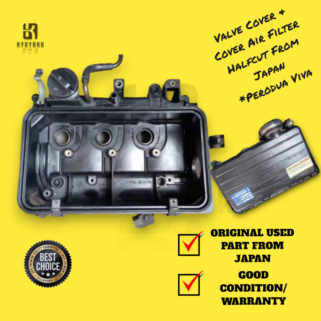 KYOYOKU - Valve Cover & Cover Air Filter Perodua Viva Valve Cover ...