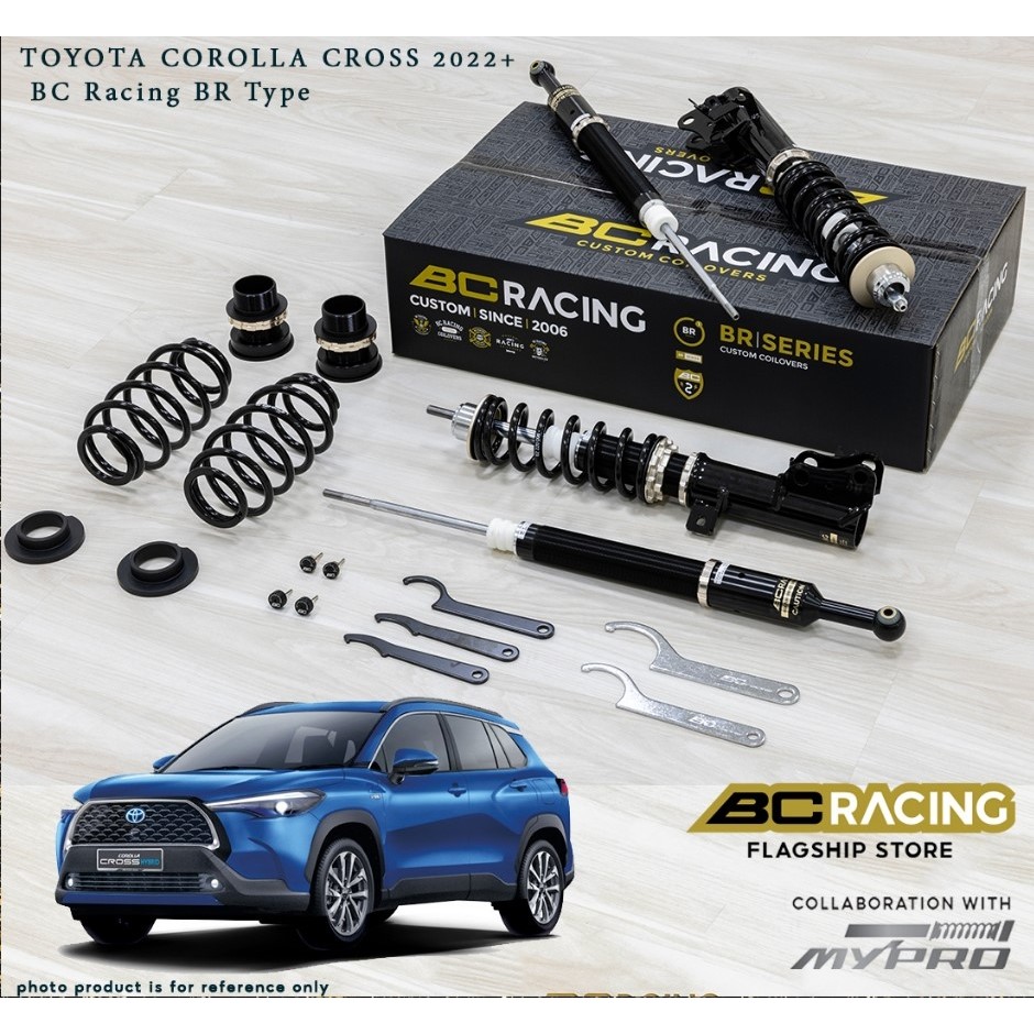BC Racing BR Type Hi Lo Soft Hard Adjustable Absorber for Toyota ...